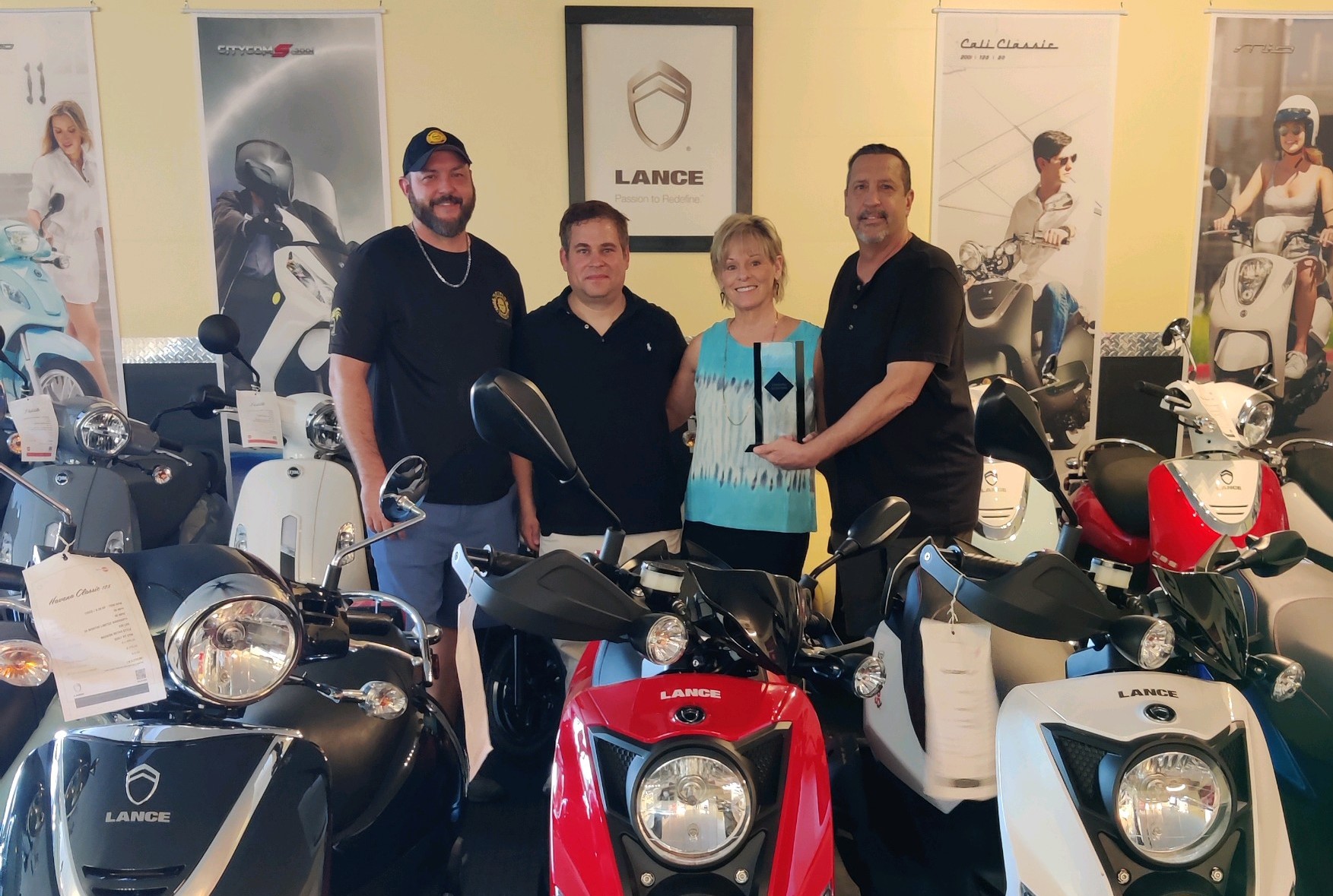 Sunshine Scooters > Sales Dept